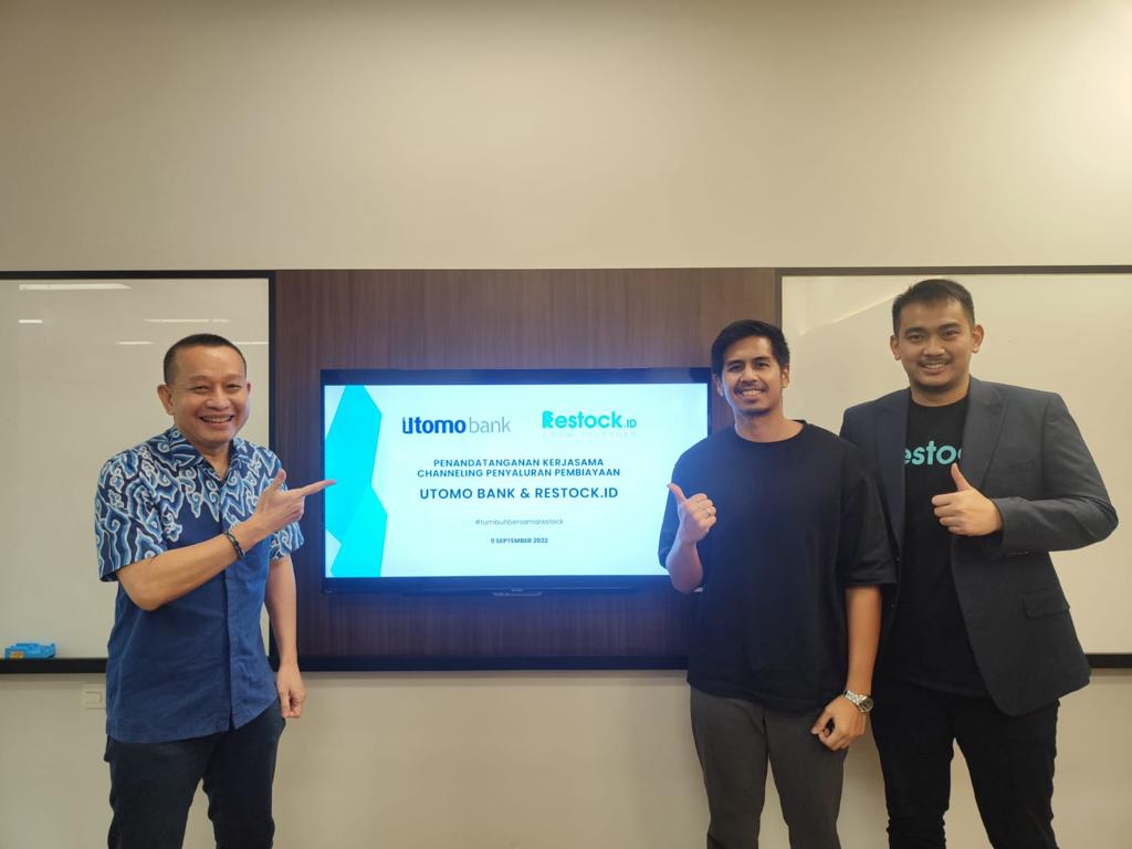 Restock.id Bekerja Sama dengan Bank Utomo Lampung, Menyalurkan Dana ...